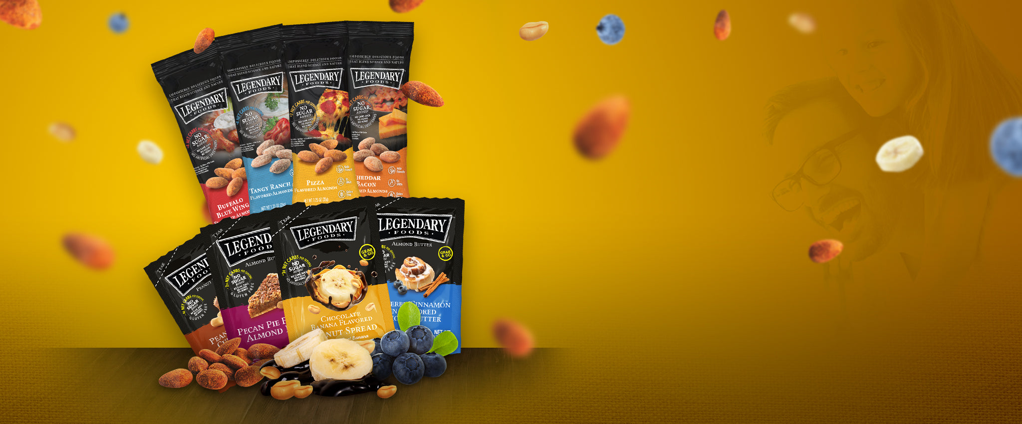 Legendary Foods - Buy No Sugar Added Nut Snacks & Flavored Nut But ...